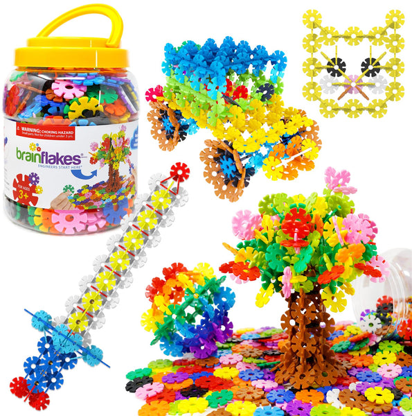 Brain Flakes 500pcs Interlocking Plastic Disc Set