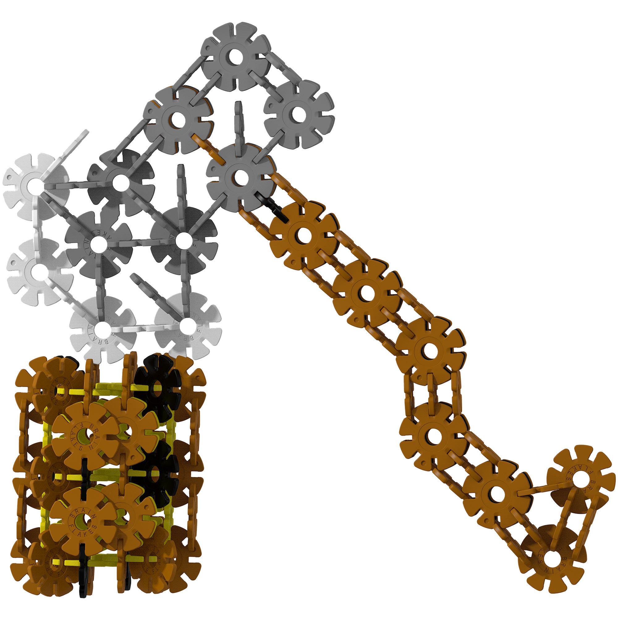Axe & Log | 138pcs | Intermediate – Brain Flakes