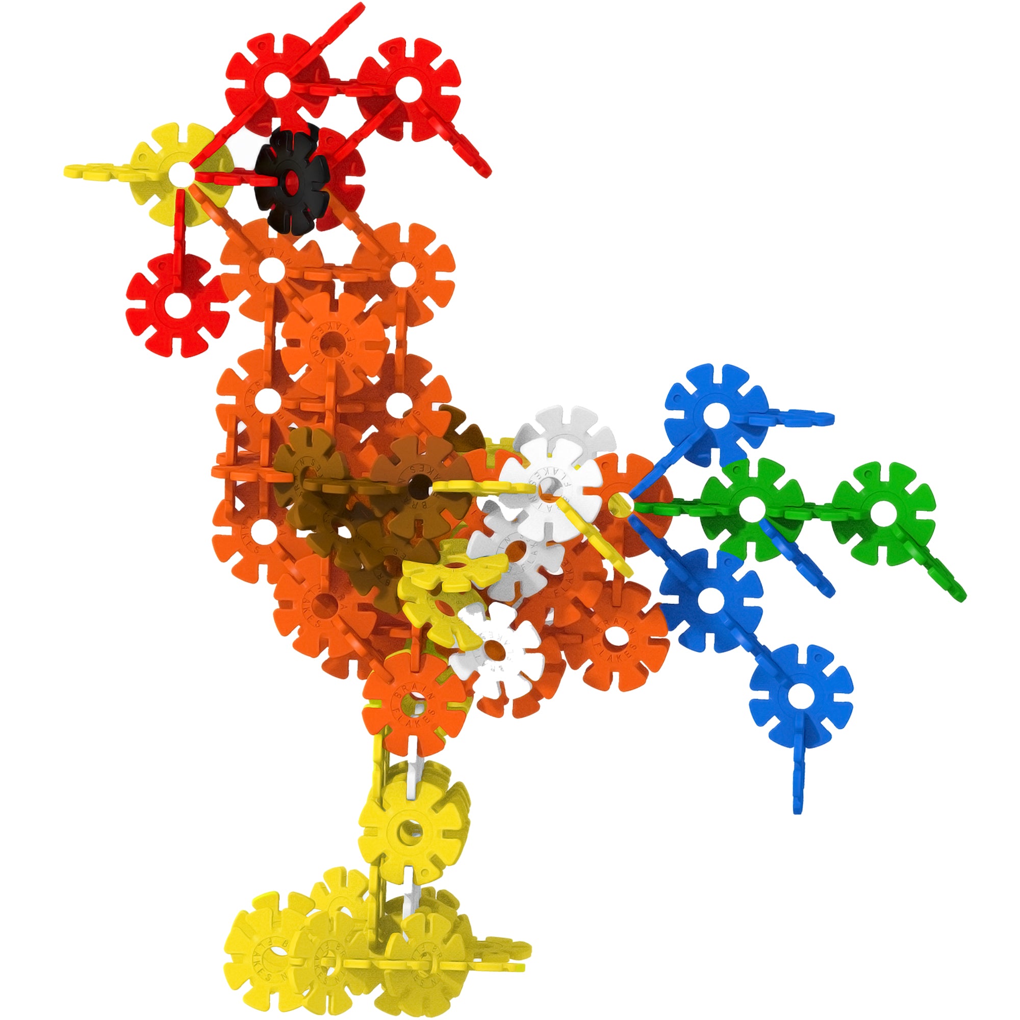 Rooster | 143pcs | Intermediate – Brain Flakes