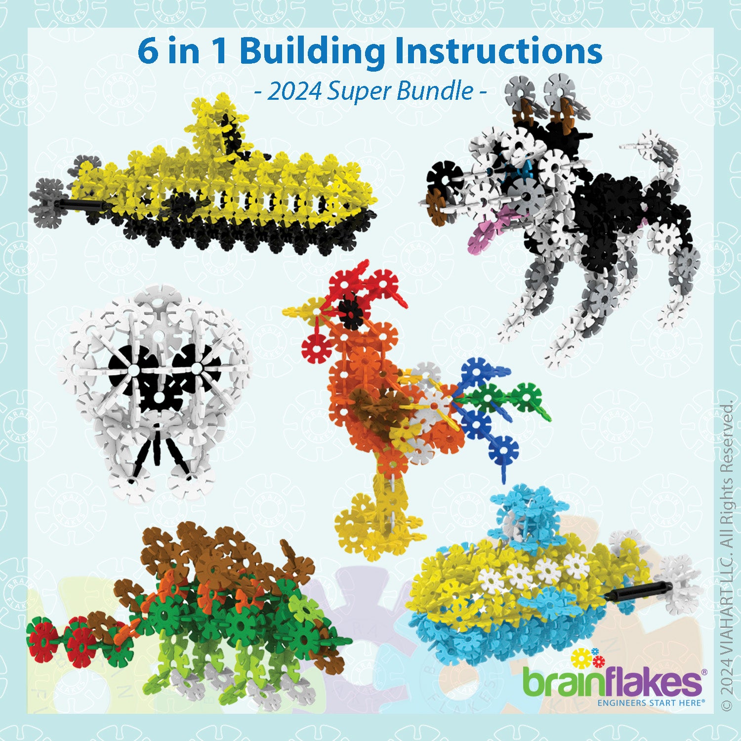 6 in 1 DIGITAL Building Instructions Super Bundle | All 2024 Designs ...