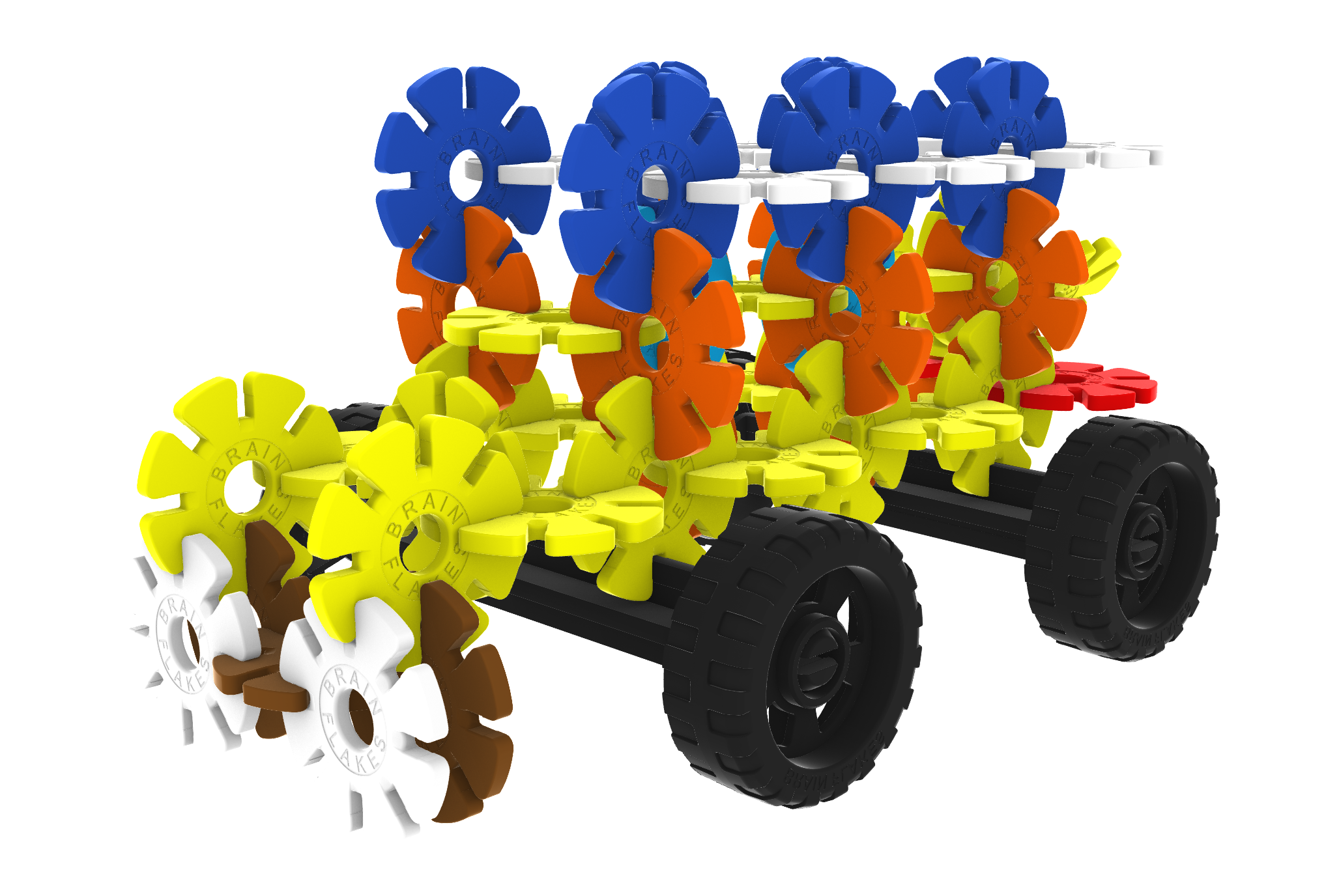 Z-Wagon | 37 pcs | Intermediate – Brain Flakes