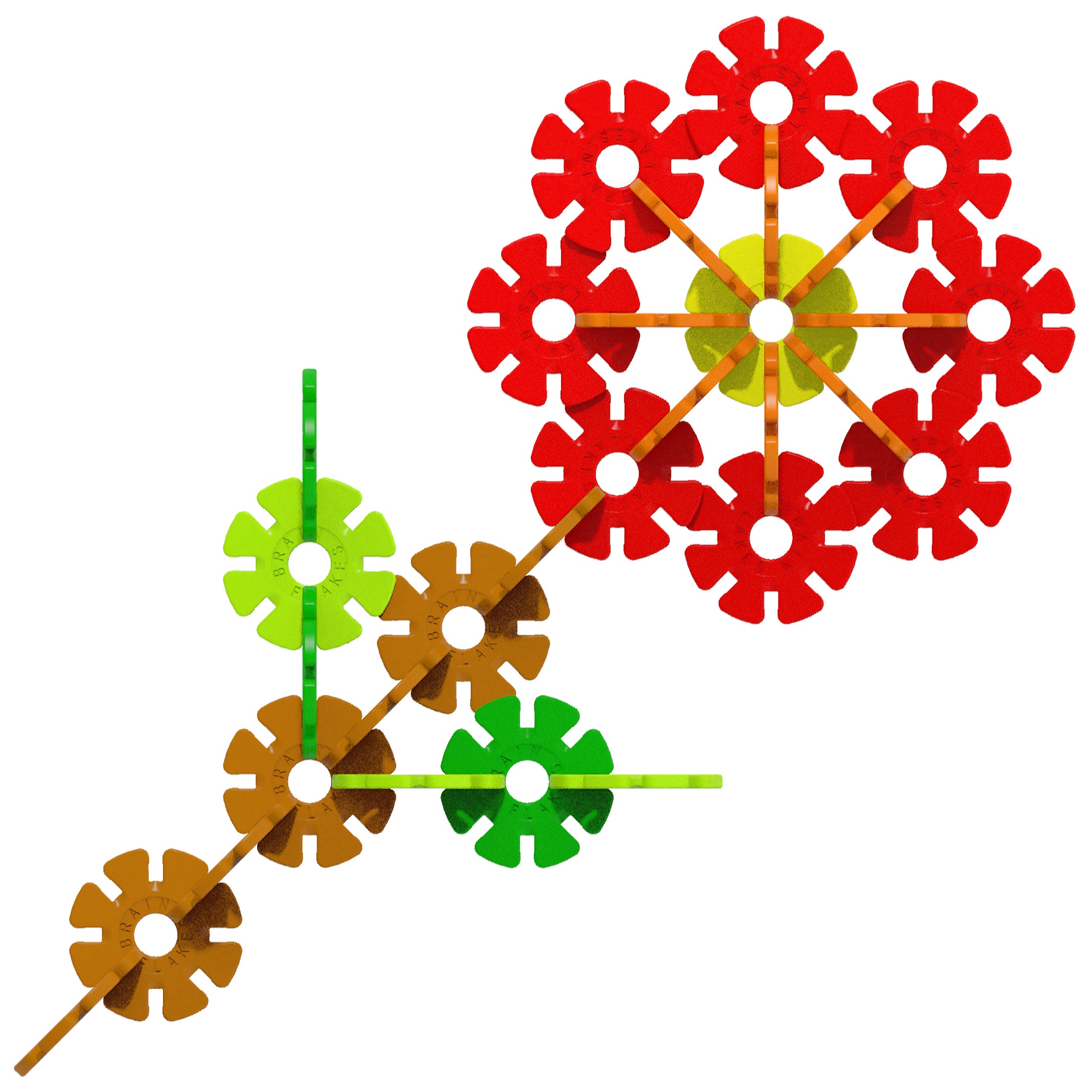 Flower | 30pcs | Beginner – Brain Flakes