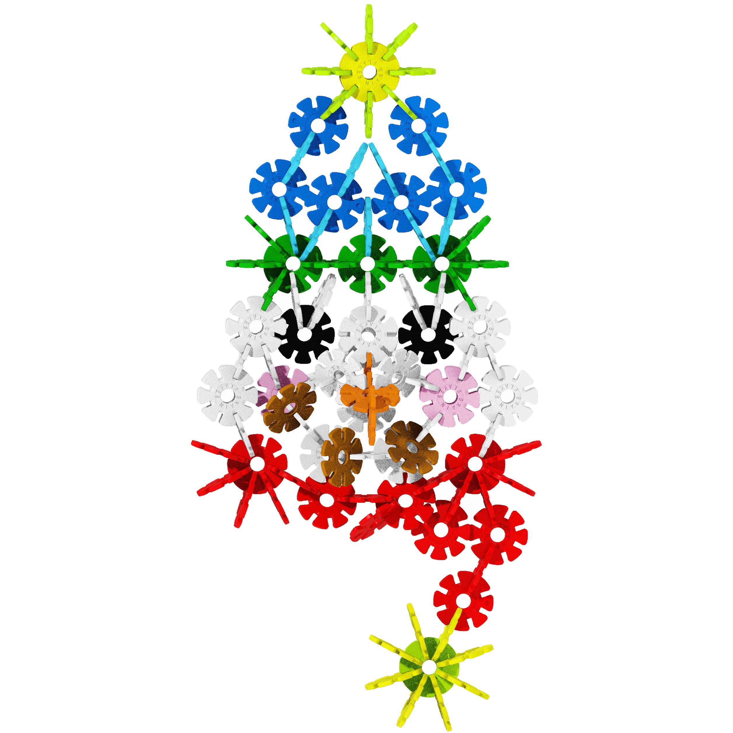 Snowman | 107pcs | Intermediate – Brain Flakes